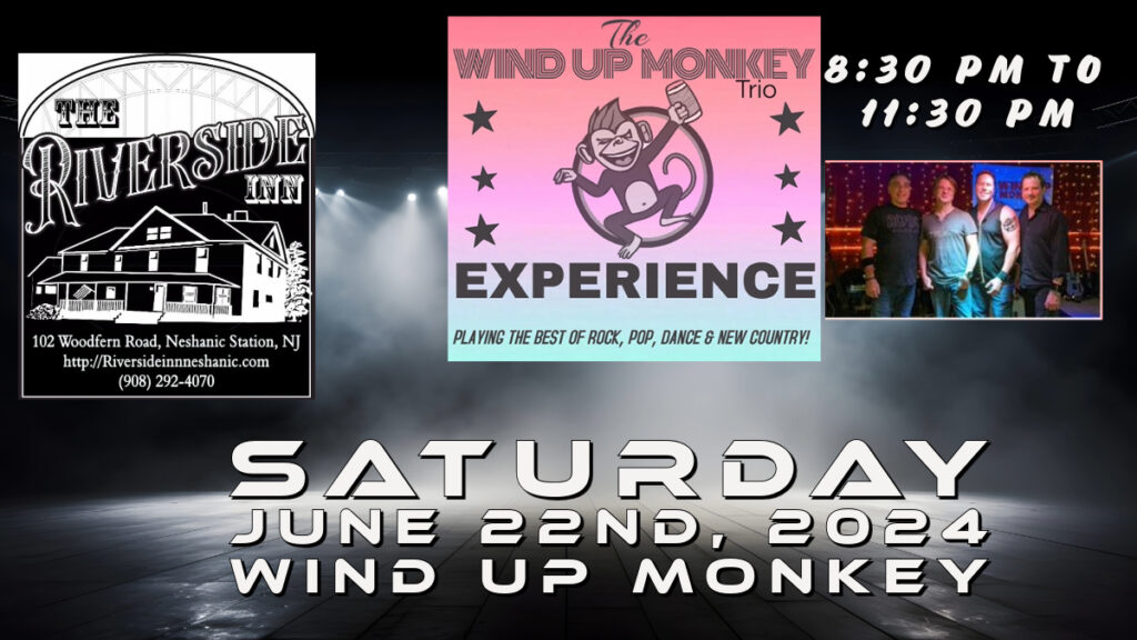 Riverside Inn presents Wind Up Monkey | Visit Somerset County NJ
