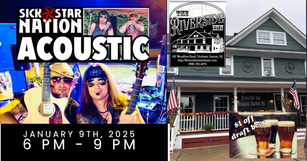 Riverside Inn presents Sick Star Nation acoustic duo | Visit Somerset ...