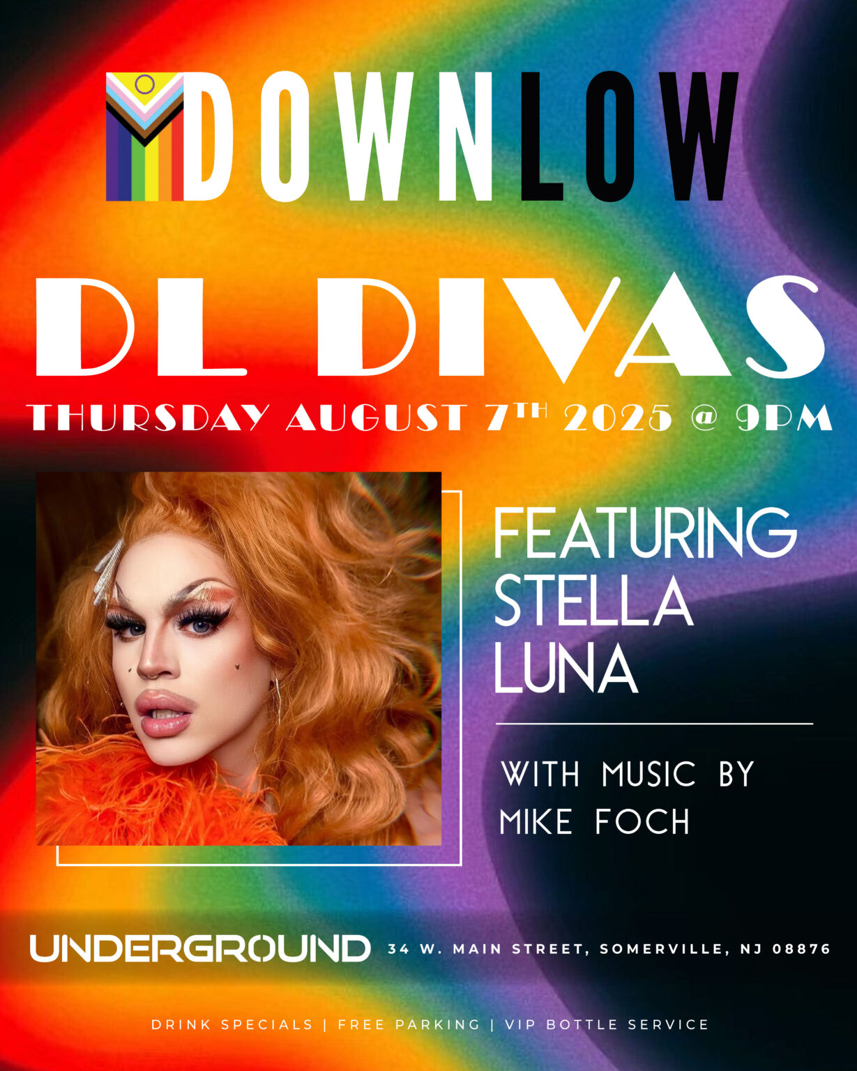Underground - DL DIVAS JULY DRAG SHOW | Visit Somerset County NJ