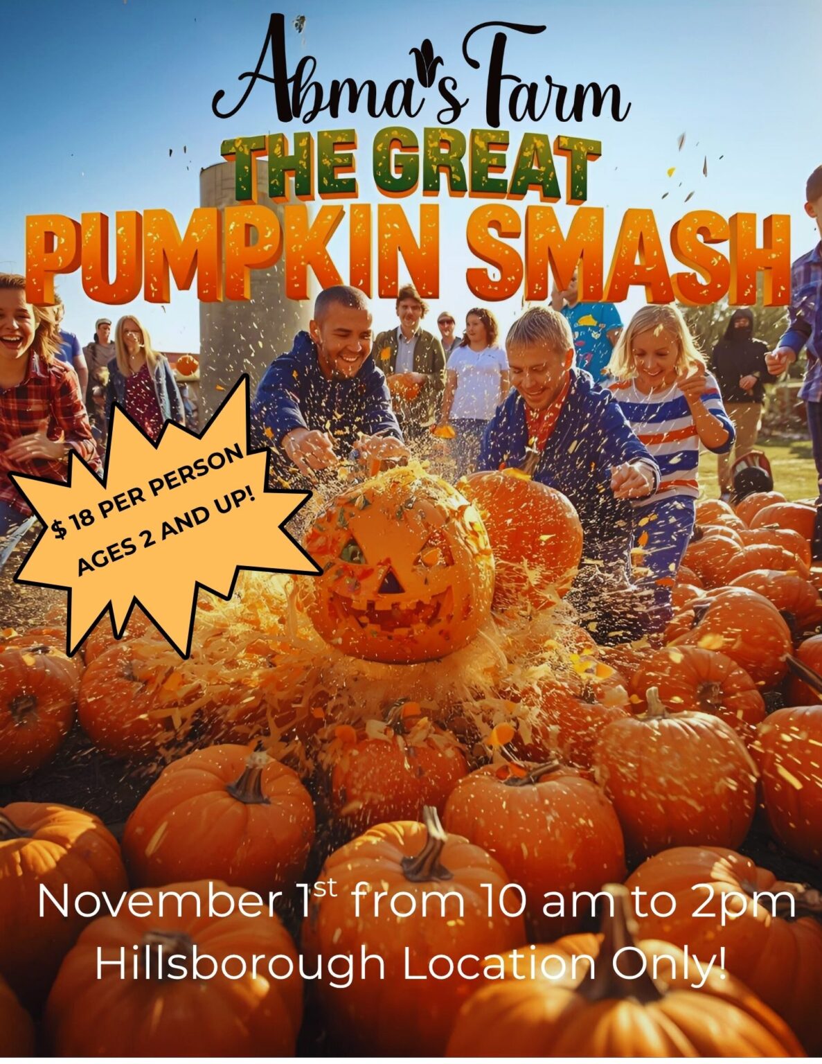 2nd Annual Great Pumpkin Smash | Visit Somerset County NJ