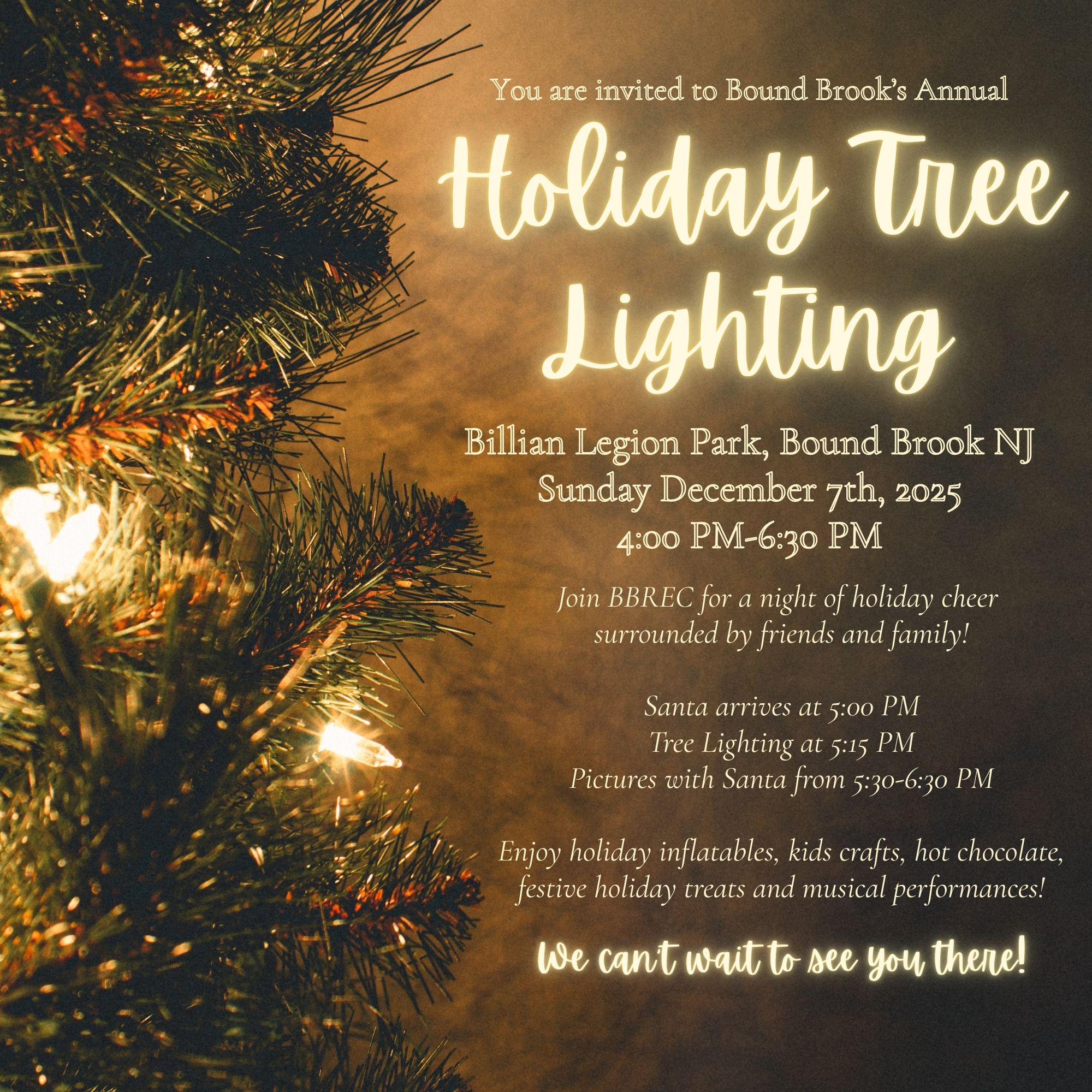 Bound Brook Holiday Tree Lighting | Visit Somerset County NJ